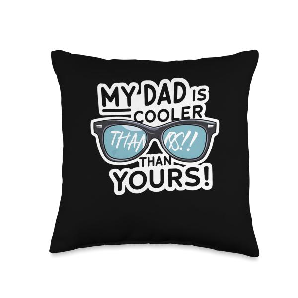 ・Celebrate your dad with our "Dad is Cooler Than Yours" design, perfect for Father's Day. This Funny Dad design features...