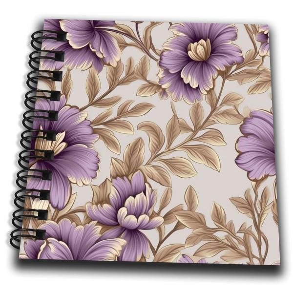 ・4 x 4 inches spiral bound glossy hard covered・9/16 inch twin loop wire binding spine・75 unlined pages, 3.75 x 4 inches・...