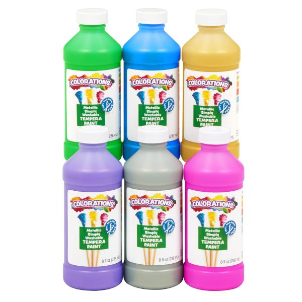 ・VIBRANT COLORS: 6 Beautiful, vibrant colors Metallic Blue, Metallic Green, Metallic Magenta, Metallic Purple, Metallic ...