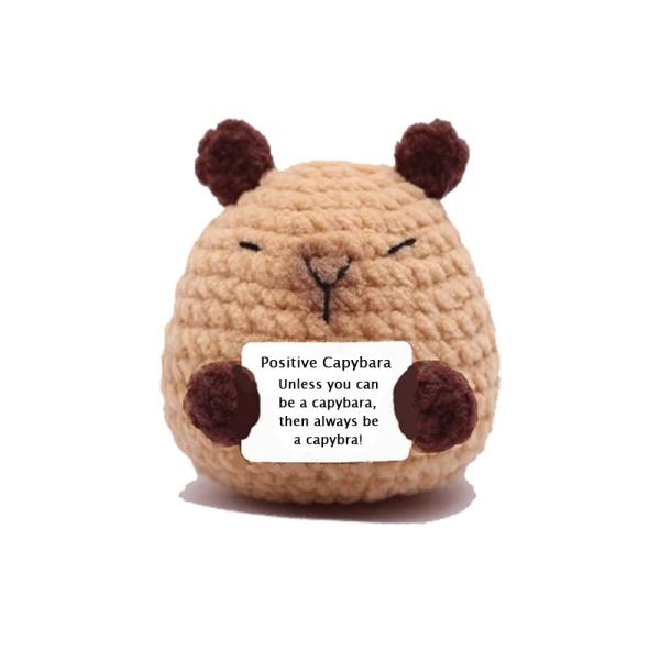 ・100% Handmade: This crochet kniteed capybara, eagle, cockroach are pure hand-woven, exquisite workmanship, soft and com...