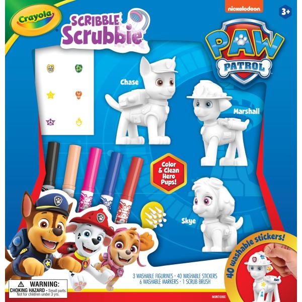 ・スクリブルスクラビーパウパトロール:パウパトロール Scribble Scrubbie Pets3個、Scribble Scrubbie洗えるマーカー6本、スクラブブラシ1本、洗えるステッカー40枚。・色、洗濯、遊び:ペットに色を付けてカ...