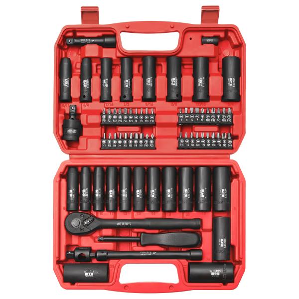 ・プレミアムCR-Vスチール:ドロップ鍛造および熱処理クロムバナジウム鋼50BV30製で、ブラックリン酸塩仕上げが施されています。頑丈でプロフェッショナルなクロムバナジウム構造と3/8インチのCRMOユニバーサルジョイントにより、あらゆるプ...
