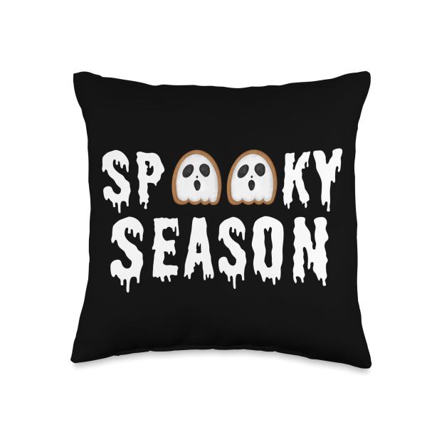 ・Sweeten up your Halloween celebrations with this Spooky Season design featuring adorable cookie ghosts. Perfect for tho...