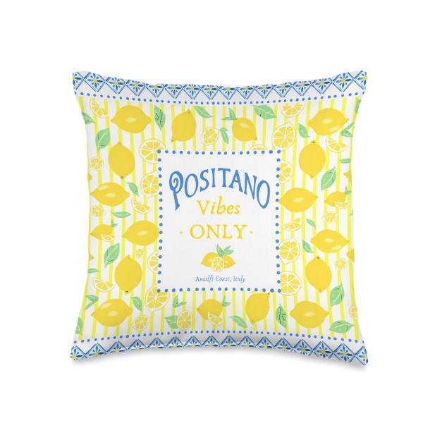 ・Say hello to positive vibes and sunshine with this vintage style "Positano Vibes Only" print : the effortless elegance ...