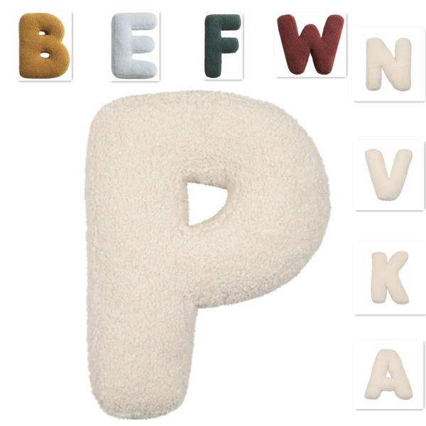 ・【Monogram Pillow】 : These Alphabet Pillows offer a creative twist, perfect for both decoration and interactive learning...