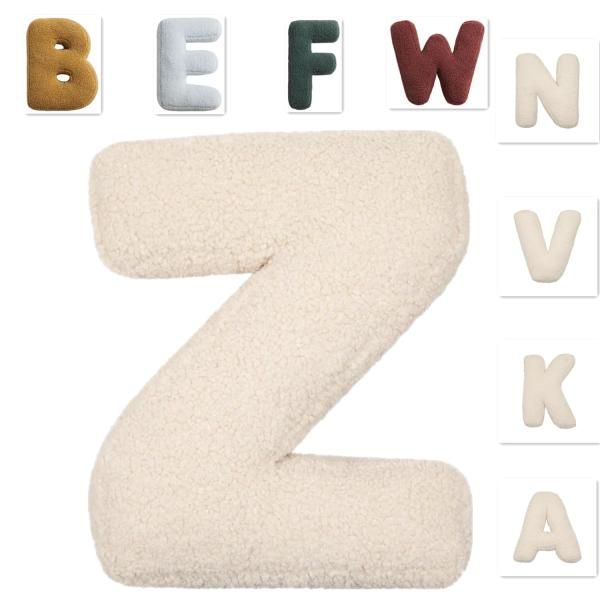 ・【Monogram Pillow】 : These Alphabet Pillows offer a creative twist, perfect for both decoration and interactive learning...