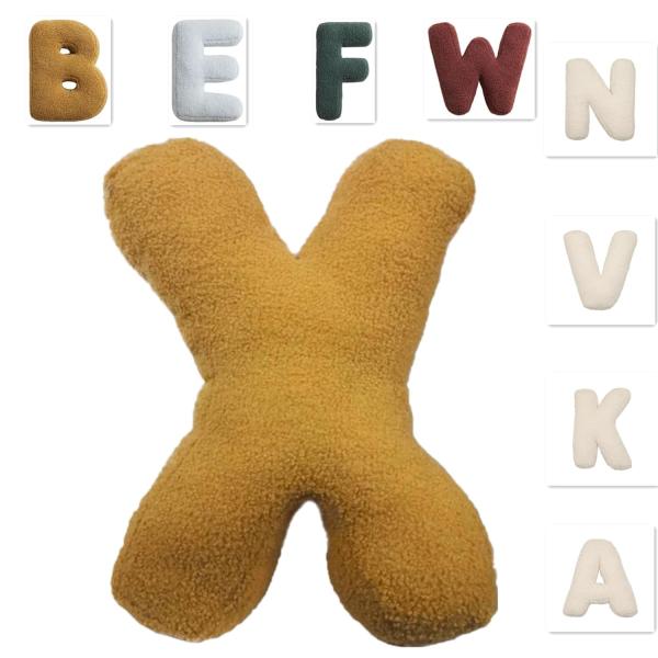 ・【Monogram Pillow】 : These Alphabet Pillows offer a creative twist, perfect for both decoration and interactive learning...