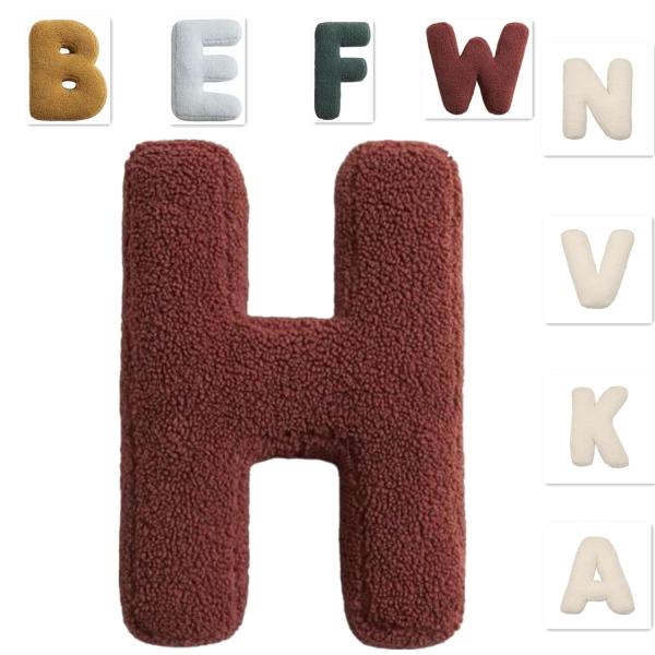 ・【Monogram Pillow】 : These Alphabet Pillows offer a creative twist, perfect for both decoration and interactive learning...