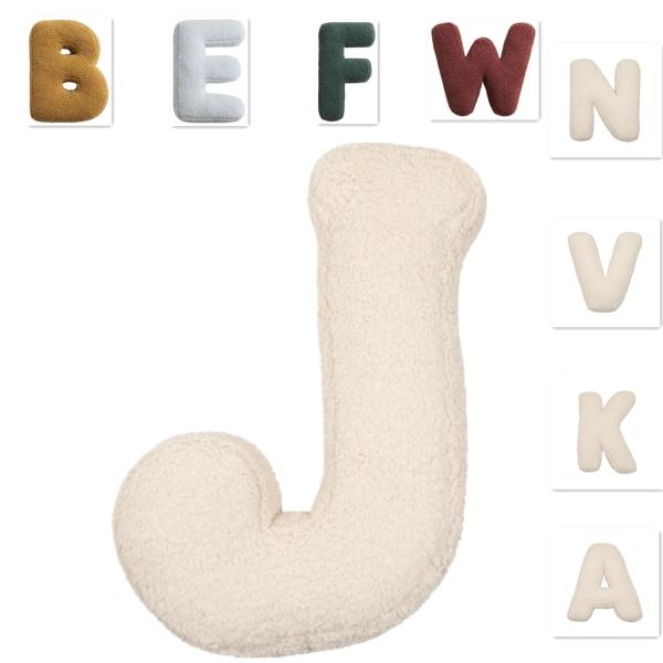 ・【Monogram Pillow】 : These Alphabet Pillows offer a creative twist, perfect for both decoration and interactive learning...