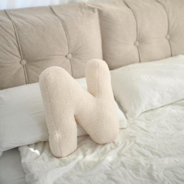 ・【Monogram Pillow】 : These Alphabet Pillows offer a creative twist, perfect for both decoration and interactive learning...