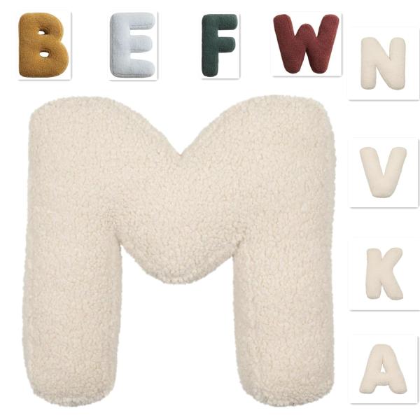 ・【Monogram Pillow】 : These Alphabet Pillows offer a creative twist, perfect for both decoration and interactive learning...