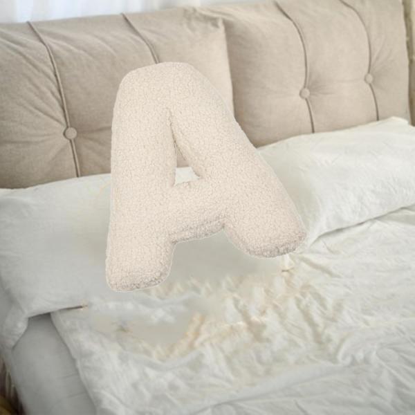・【Monogram Pillow】 : These Alphabet Pillows offer a creative twist, perfect for both decoration and interactive learning...