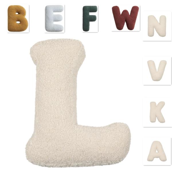 ・【Monogram Pillow】 : These Alphabet Pillows offer a creative twist, perfect for both decoration and interactive learning...