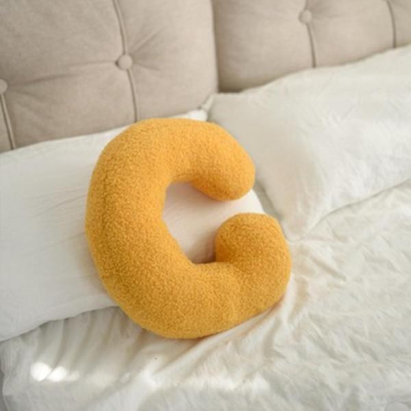 ・【Monogram Pillow】 : These Alphabet Pillows offer a creative twist, perfect for both decoration and interactive learning...