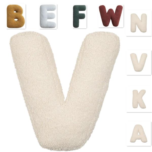 ・【Monogram Pillow】 : These Alphabet Pillows offer a creative twist, perfect for both decoration and interactive learning...