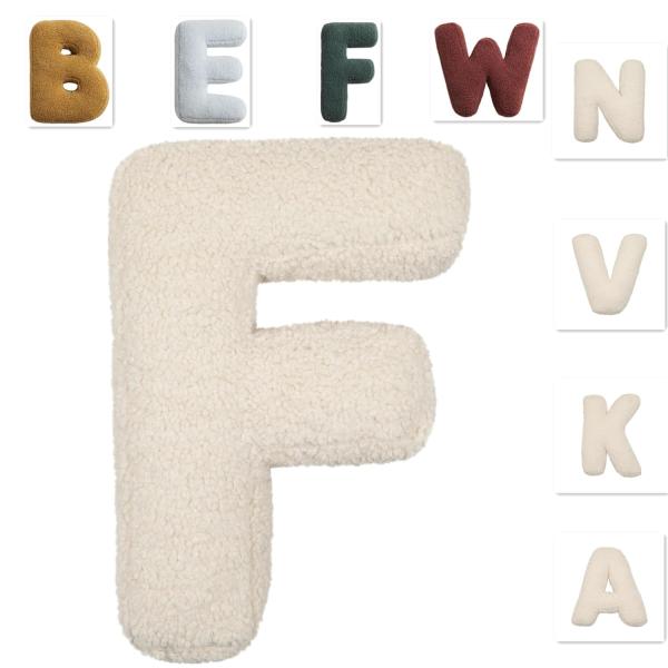 ・【Monogram Pillow】 : These Alphabet Pillows offer a creative twist, perfect for both decoration and interactive learning...