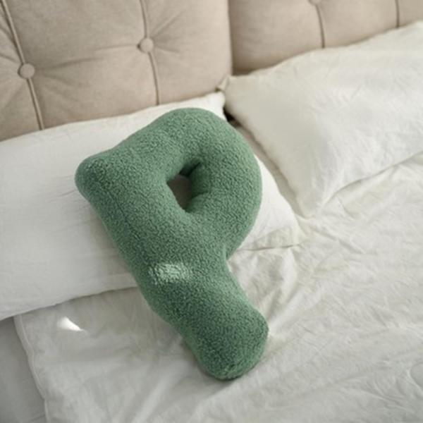 ・【Monogram Pillow】 : These Alphabet Pillows offer a creative twist, perfect for both decoration and interactive learning...