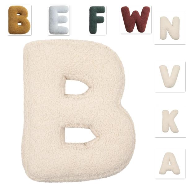 ・【Monogram Pillow】 : These Alphabet Pillows offer a creative twist, perfect for both decoration and interactive learning...