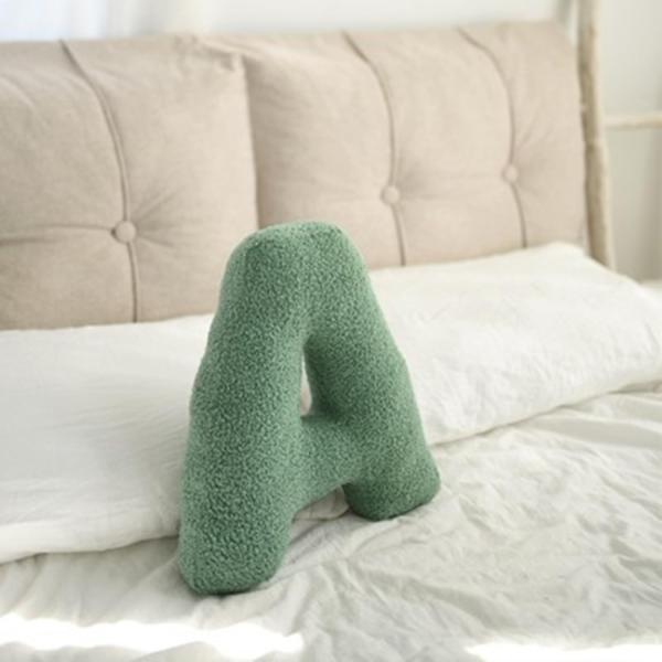 ・【Monogram Pillow】 : These Alphabet Pillows offer a creative twist, perfect for both decoration and interactive learning...