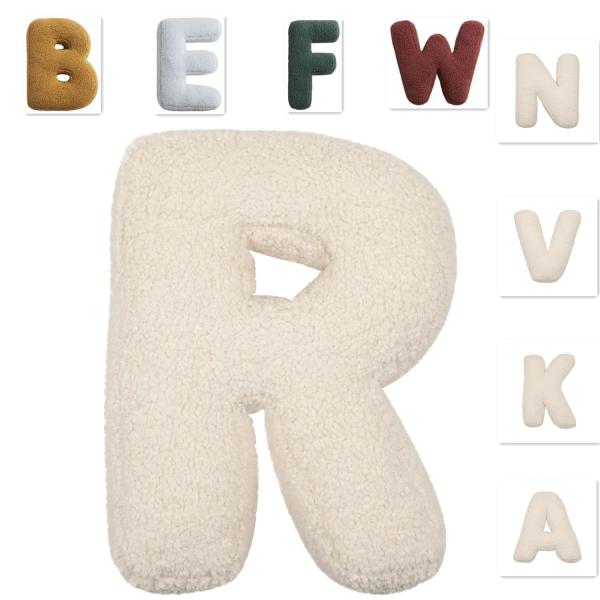 ・【Monogram Pillow】 : These Alphabet Pillows offer a creative twist, perfect for both decoration and interactive learning...