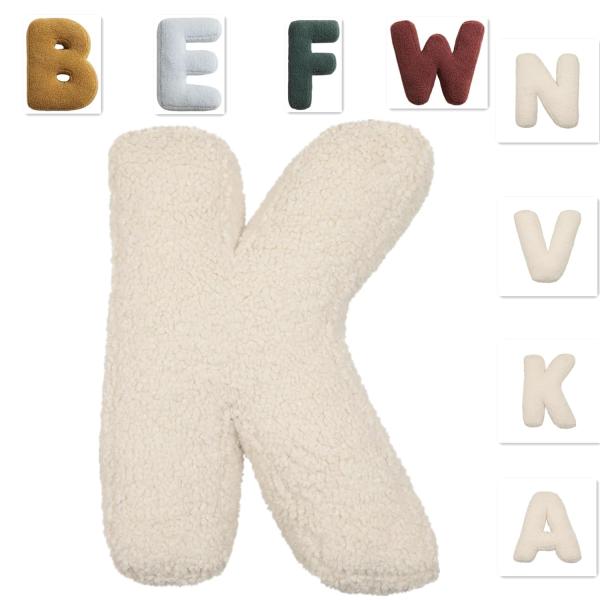 ・【Monogram Pillow】 : These Alphabet Pillows offer a creative twist, perfect for both decoration and interactive learning...