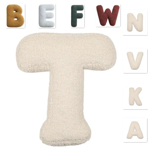 ・【Monogram Pillow】 : These Alphabet Pillows offer a creative twist, perfect for both decoration and interactive learning...