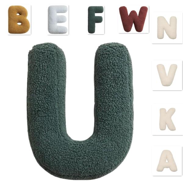 ・【Monogram Pillow】 : These Alphabet Pillows offer a creative twist, perfect for both decoration and interactive learning...