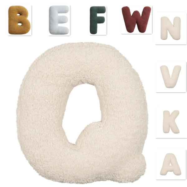 ・【Monogram Pillow】 : These Alphabet Pillows offer a creative twist, perfect for both decoration and interactive learning...