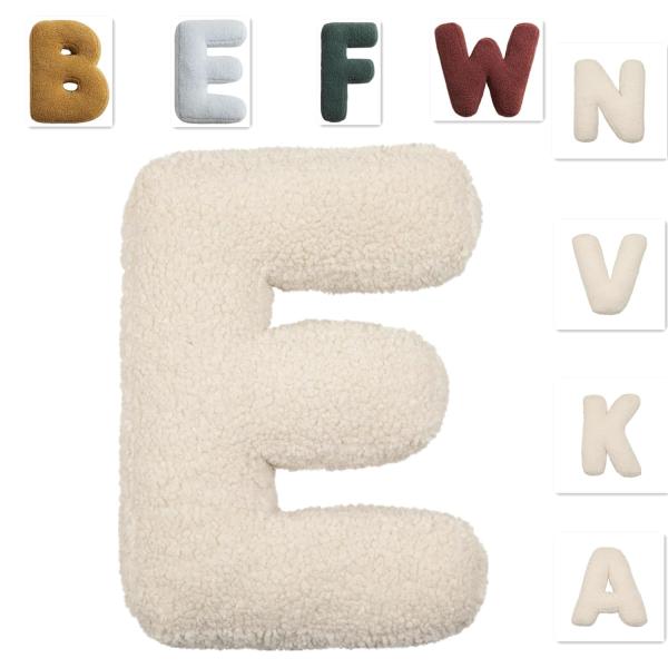 ・【Monogram Pillow】 : These Alphabet Pillows offer a creative twist, perfect for both decoration and interactive learning...