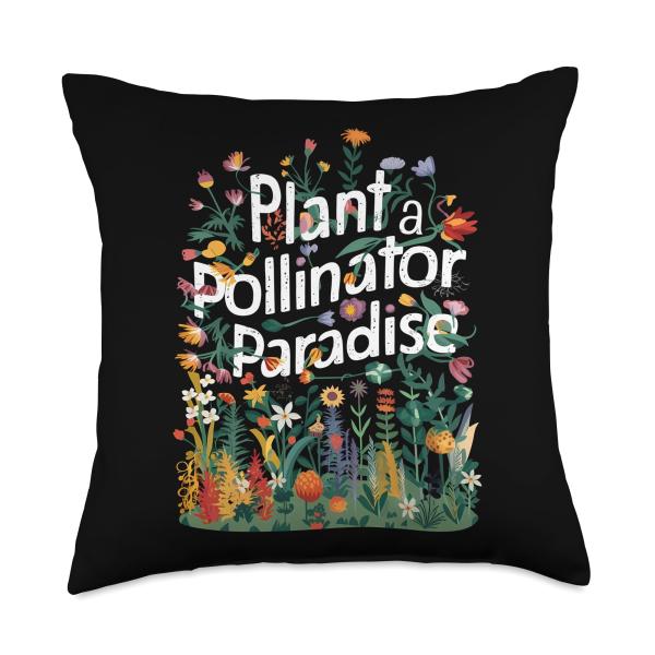 ・Garden nature design with Plant a Pollinator Paradise, perfect for anyone about creating pollinator gardens. Native pla...