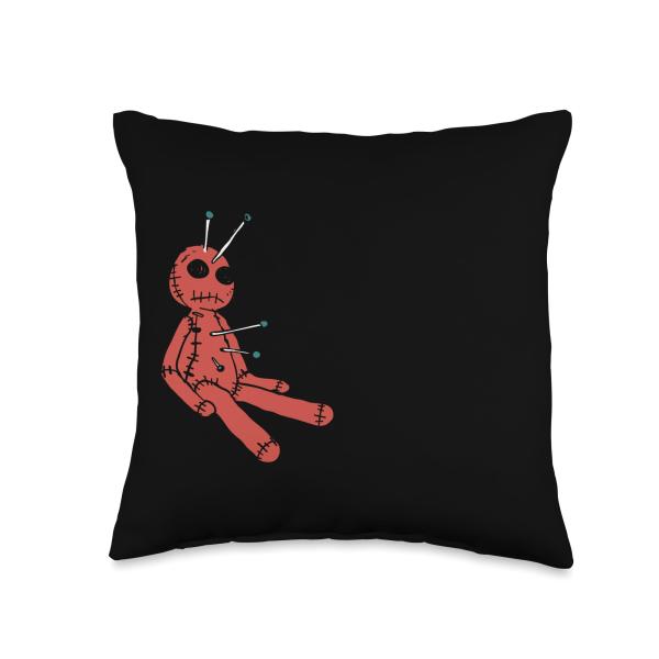 ・Embrace the dark and mystical side of Halloween with this intriguing voodoo doll design. The eerie yet captivating imag...