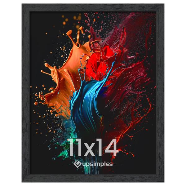 ・CLASSIC ＆ DURABLE: With sturdy frame, high definition cover, safe packing, upsimples picture frame will protect your ph...