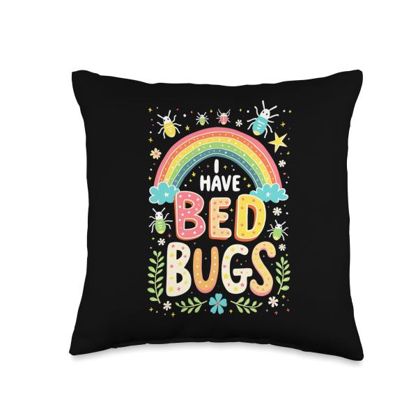 ・Behold our weird "I Have Bed Bugs" ironic meme tee! This witty quote serves up a generous portion of humor with a side ...