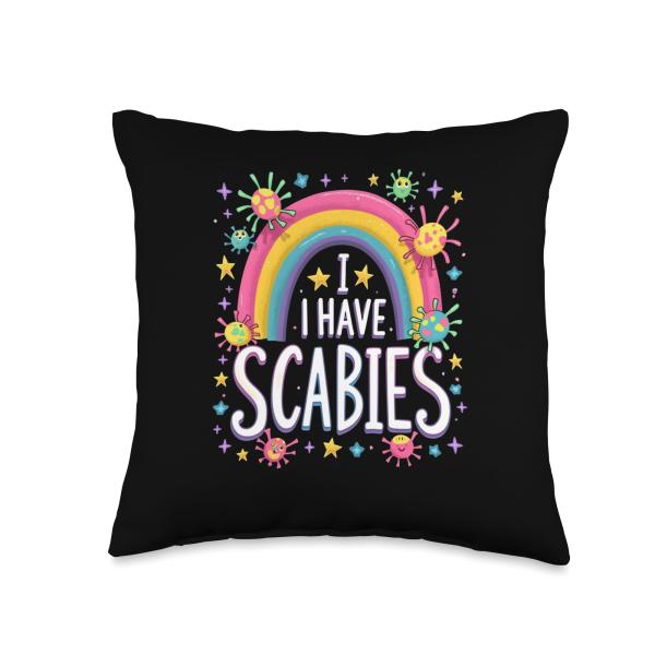 ・Behold our weird "I Have Scabies" ironic meme tee! This witty quote serves up a generous portion of humor with a side o...