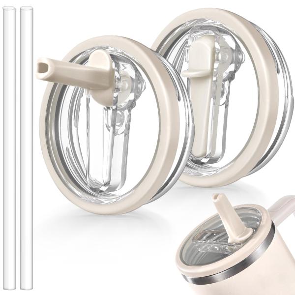 ・Specially Designed for 40oz Stanley Cup Accessories: ANTAND spill proof lid fit for 40oz Stanley H2.0 Quencher, for 40o...