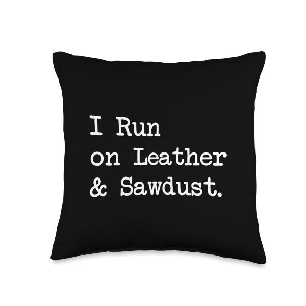 ・Perfect for those who find inspiration in the smell of leather ＆ sawdust, this design humorously captures the essence o...