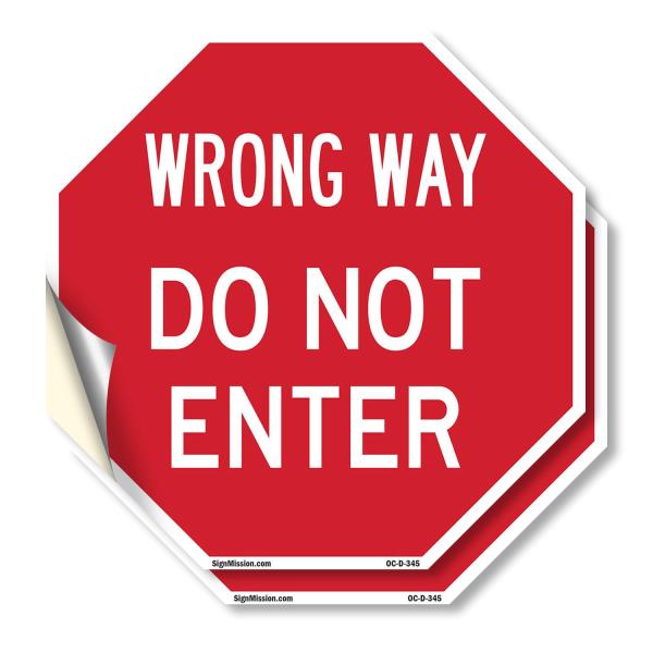 ・DURABLE ALL-WEATHER DESIGN: Our (2 Pack) 4 inch X 4 inch commercial-grade signs are made with UV-protected vinyl label,...