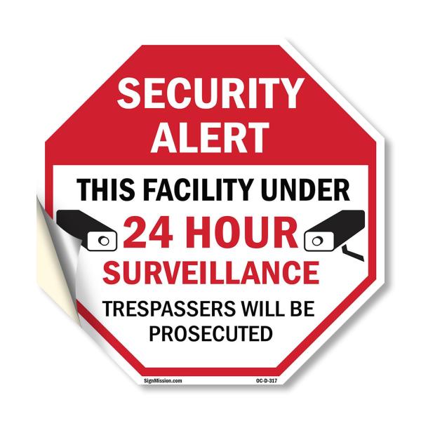 ・DURABLE ALL-WEATHER DESIGN: Our 10 inch X 10 inch commercial-grade signs are made with UV-protected vinyl label, ensuri...