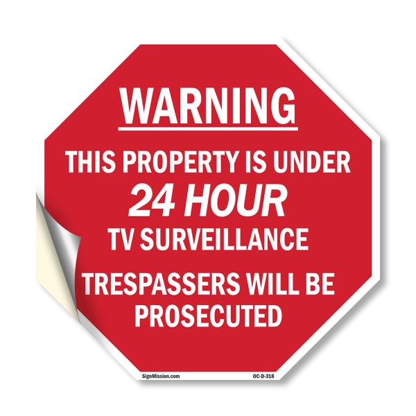 ・DURABLE ALL-WEATHER DESIGN: Our 10 inch X 10 inch commercial-grade signs are made with UV-protected vinyl label, ensuri...