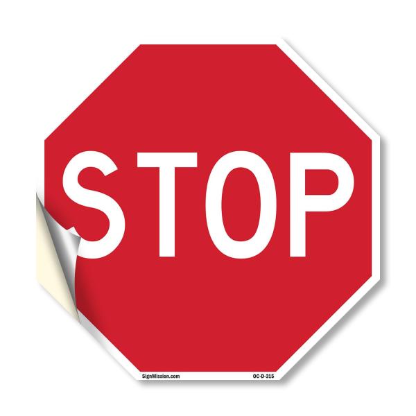 ・DURABLE ALL-WEATHER DESIGN: Our 10 inch X 10 inch commercial-grade signs are made with UV-protected vinyl label, ensuri...