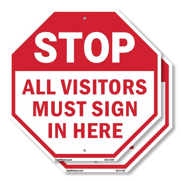 ・DURABLE ALL-WEATHER DESIGN: Our (2 Pack) 6 inch X 6 inch commercial-grade signs are made with UV-protected plastic, ens...