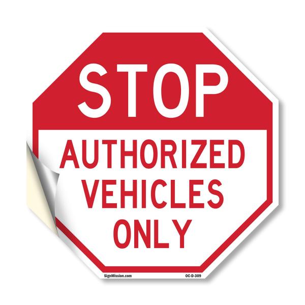 ・DURABLE ALL-WEATHER DESIGN: Our 18 inch X 18 inch commercial-grade signs are made with UV-protected vinyl label, ensuri...