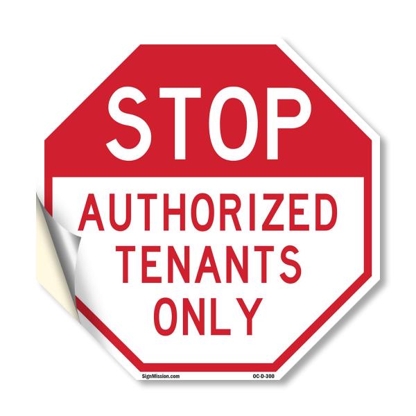 ・DURABLE ALL-WEATHER DESIGN: Our 10 inch X 10 inch commercial-grade signs are made with UV-protected vinyl label, ensuri...