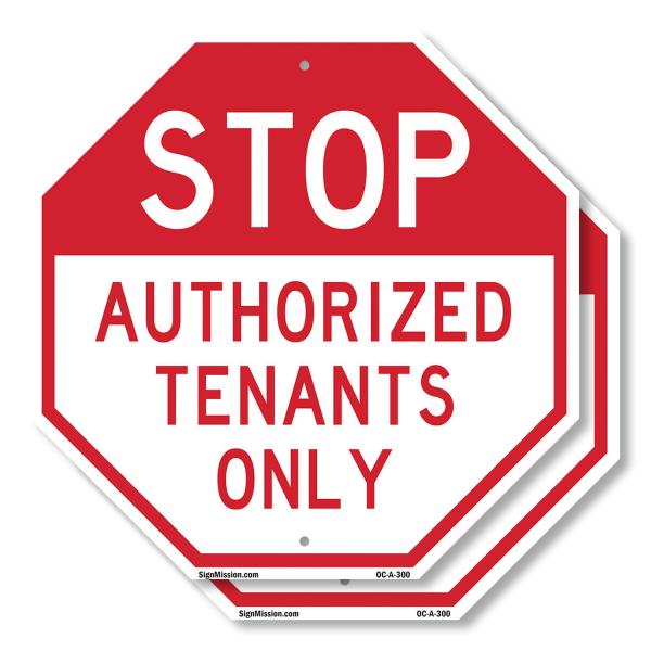 ・DURABLE ALL-WEATHER DESIGN: Our (2 Pack) 6 inch X 6 inch commercial-grade signs are made with UV-protected plastic, ens...