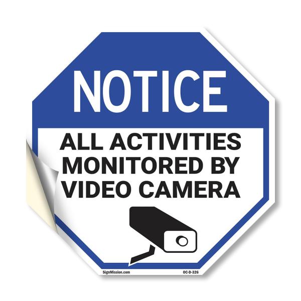 ・DURABLE ALL-WEATHER DESIGN: Our 10 inch X 10 inch commercial-grade signs are made with UV-protected vinyl label, ensuri...