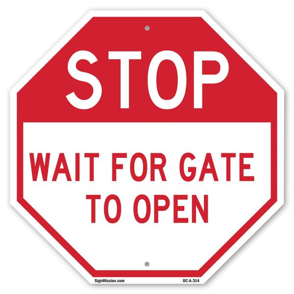 ・DURABLE ALL-WEATHER DESIGN: Our 6 inch X 6 inch commercial-grade signs are made with UV-protected plastic, ensuring a l...