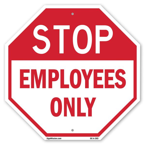 ・DURABLE ALL-WEATHER DESIGN: Our 6 inch X 6 inch commercial-grade signs are made with UV-protected plastic, ensuring a l...