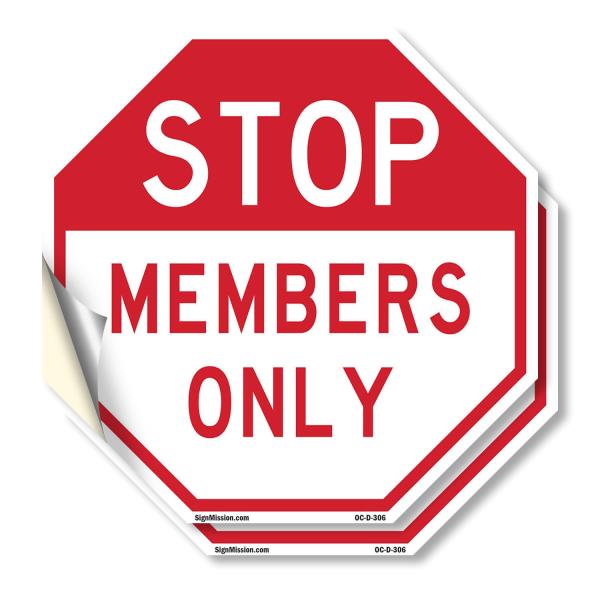 ・DURABLE ALL-WEATHER DESIGN: Our (2 Pack) 4 inch X 4 inch commercial-grade signs are made with UV-protected vinyl label,...