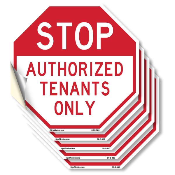 ・DURABLE ALL-WEATHER DESIGN: Our (5 Pack) 6 inch X 6 inch commercial-grade signs are made with UV-protected vinyl label,...