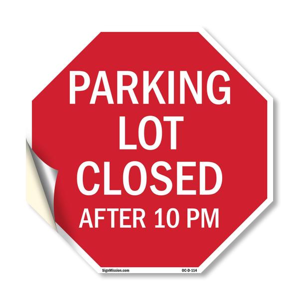 ・DURABLE ALL-WEATHER DESIGN: Our 10 inch X 10 inch commercial-grade signs are made with UV-protected vinyl label, ensuri...